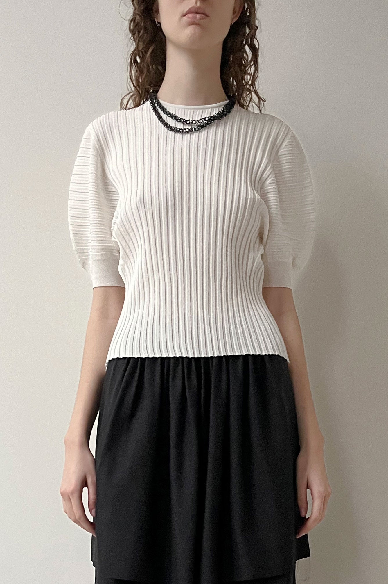 Kesina White Knit – bocnyc