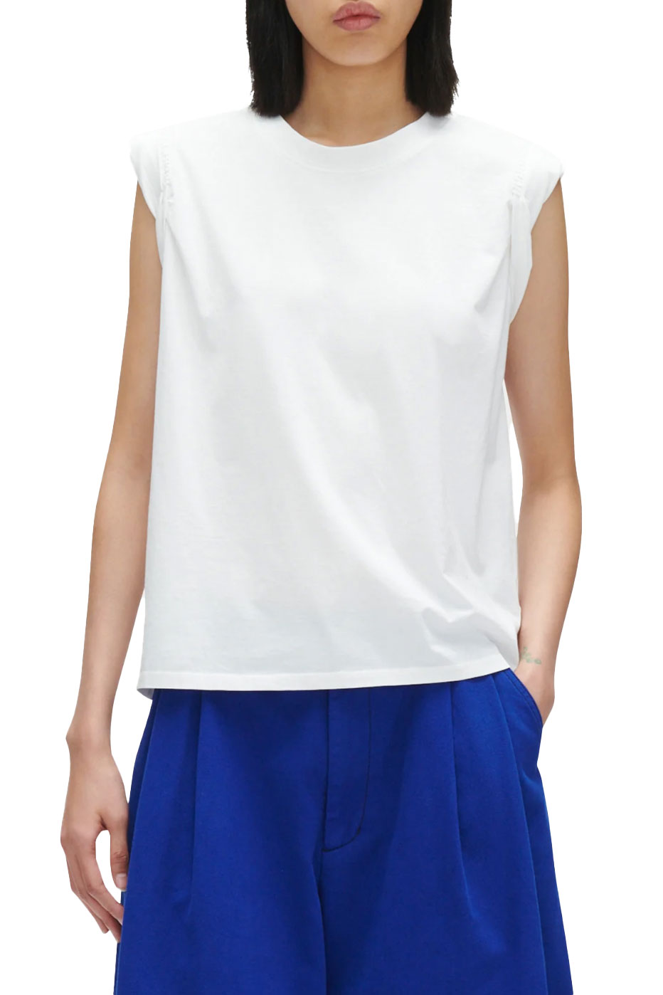 Miles White Tee – bocnyc